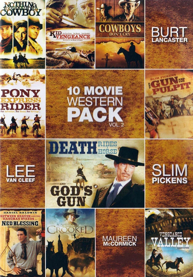 Buy 10-Movie Western Pack Volume 2 Online - Burt Lancaster / Lee Van ...