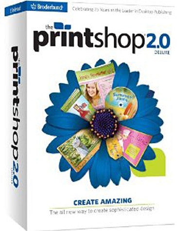 Buy The Print Shop 2.0 Deluxe (PC) Online | Create Sophisticated Print ...
