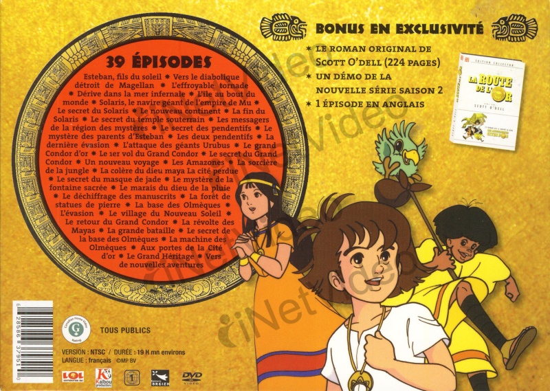 Les Mysterieuses Cites D'or (Coffret 8 Dvd - Version Remasterise) (Boxset)