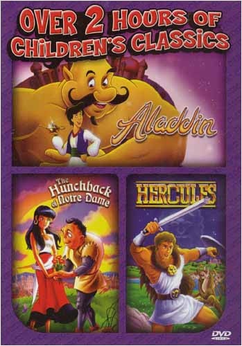 Buy Aladdin The Hunchback Of Notre Dame Hercules DVD Online - Family ...