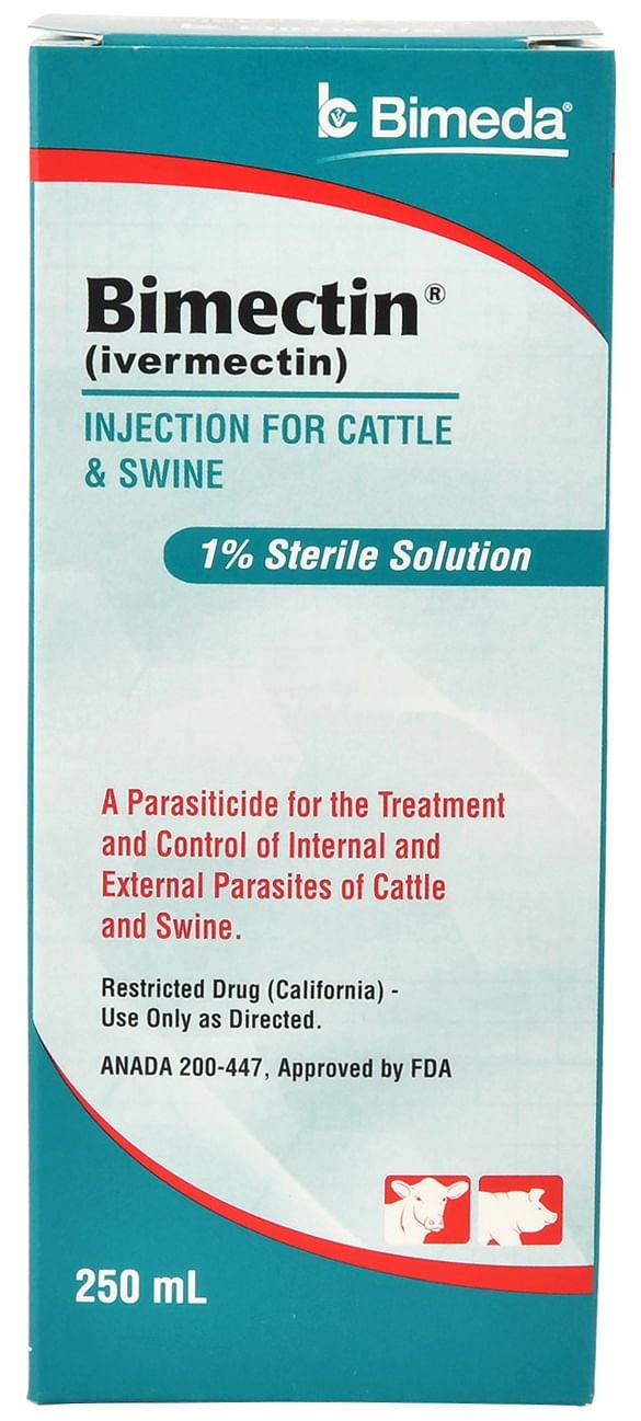 Buy Bimectin Injection (1%) Cattle & Swine Dewormer Online - Effective ...