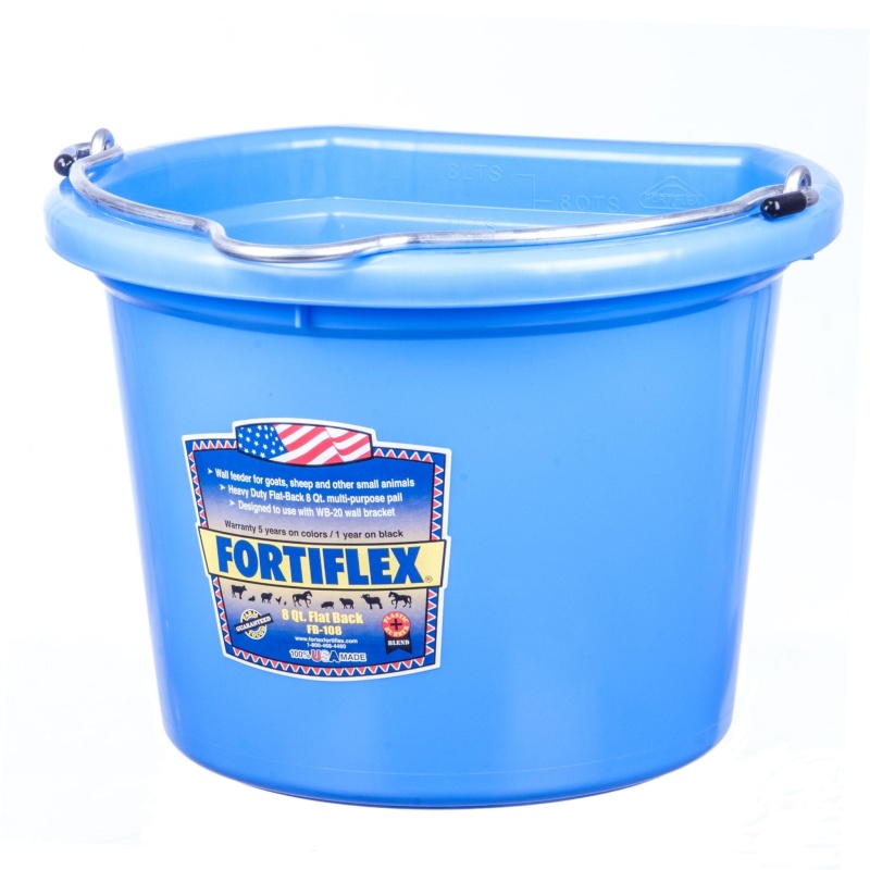 Buy Fortiflex 2 Gallon Flatback Bucket Online - Fortex Industries Inc.