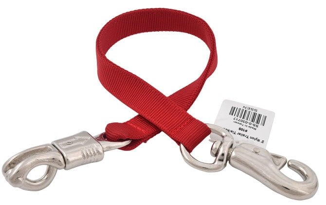 Jeffers Nylon Horse Trailer Tie – Heavy Duty 2-Ply With Bull Snap ...