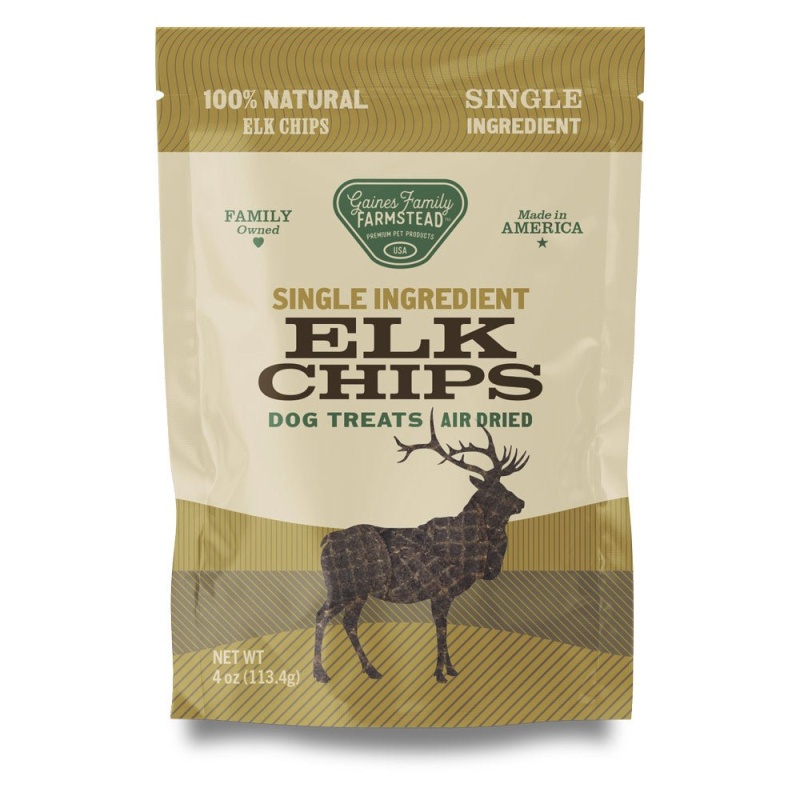 Air-Dried All Natural Single Ingredient Dog Treats – Beef, Chicken, Elk ...