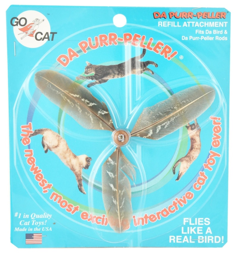 Purr Peller Wand Cat Toy