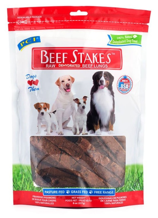 Buy Beef Stakes Online - 8 Oz Gourmet Dog Treats