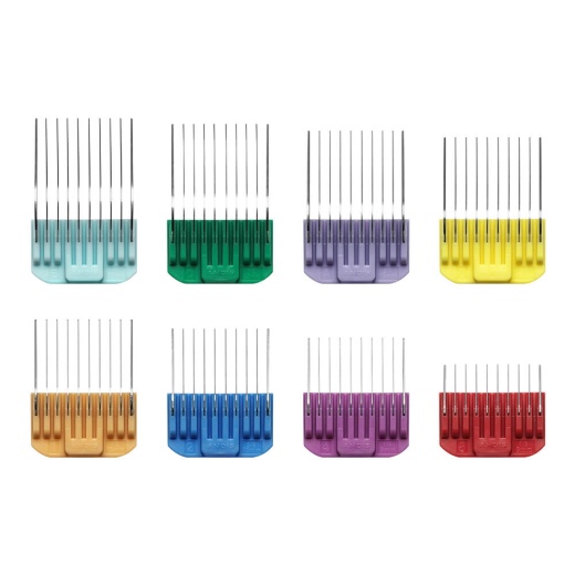 Andis Adjustable Blade Attachment Comb Set, 8Pc