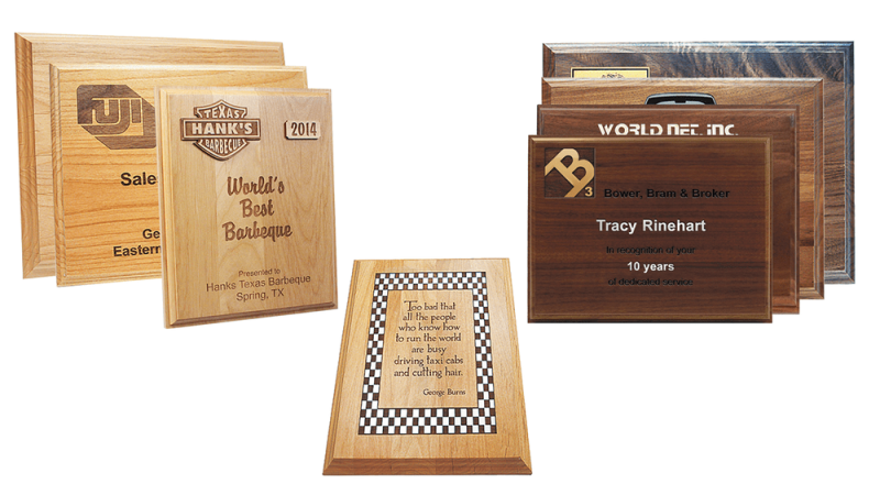 Buy Wood Cove Edge Plaque Online - Premium Quality Plaques for Engraving