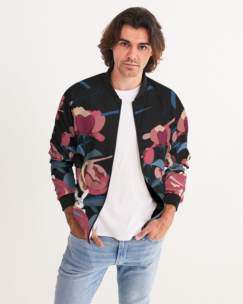 Buy Men's Bomber Jacket Rose&Bunny Online - Stylish and Cozy Winter Wear
