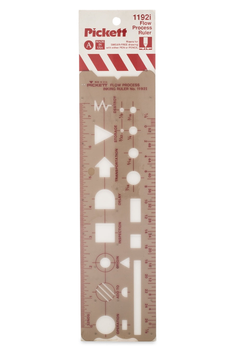 Buy Pickett Flow Process Ruler Template Online - Optimize Workflow and ...