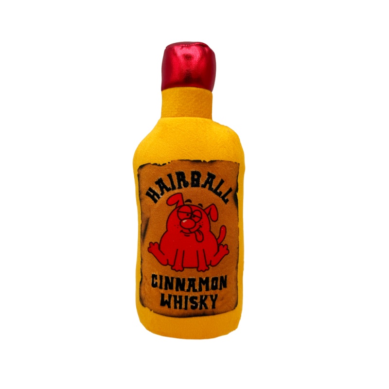 Huxley & Kent Dog Power Plush Hairball Cinnamon Whiskey s