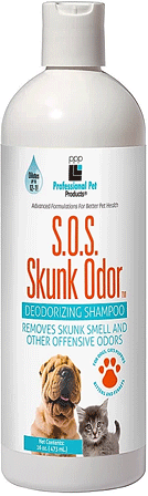 Ppp Sos Skunk Odor Shampoo 16Oz