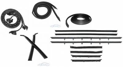 Buy 1968 Camaro Hardtop Weatherstrip Kit - 5 Piece Set Online