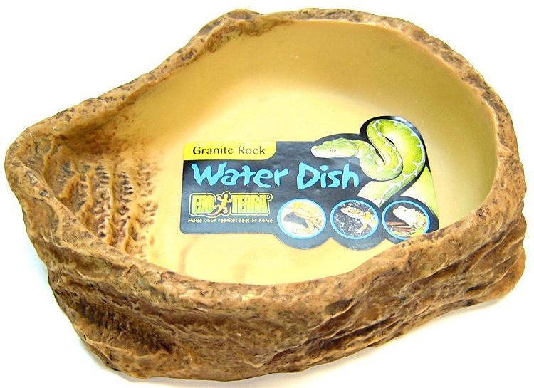 Buy Exo-Terra Granite Rock Reptile Water Dish - DS Online