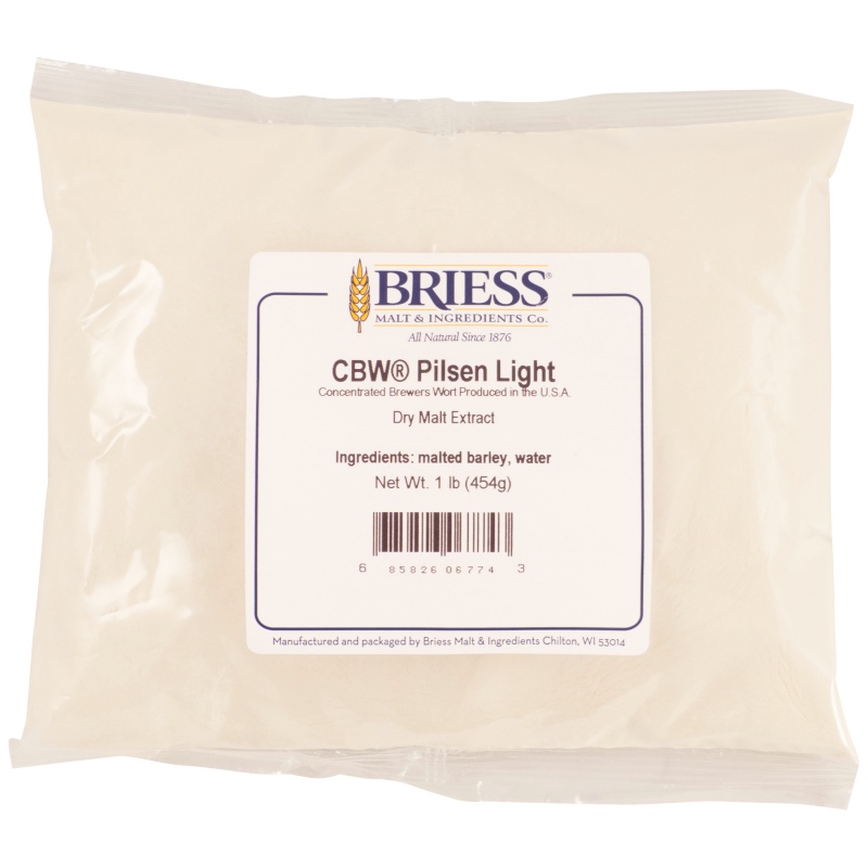 Briess Cbw® Pilsen Light | Concentrated Brewers Wort | Dry Malt Extract ...