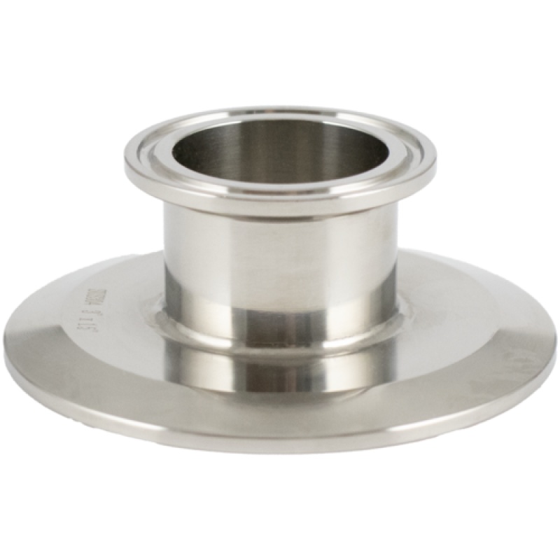 Stainless Tri-Clamp Reducer | 3" T.C. X 1.5" T.C