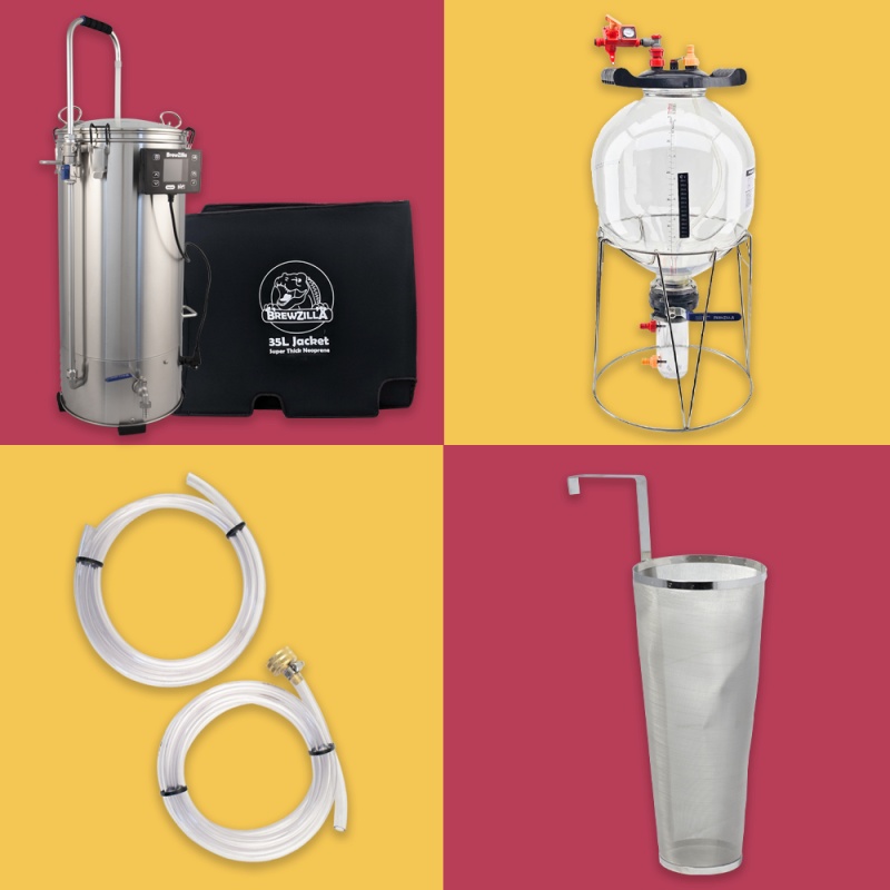 Brewzilla Ultimate Grain To Glass Combo Pack | Gen 4.1 Brewzilla All ...
