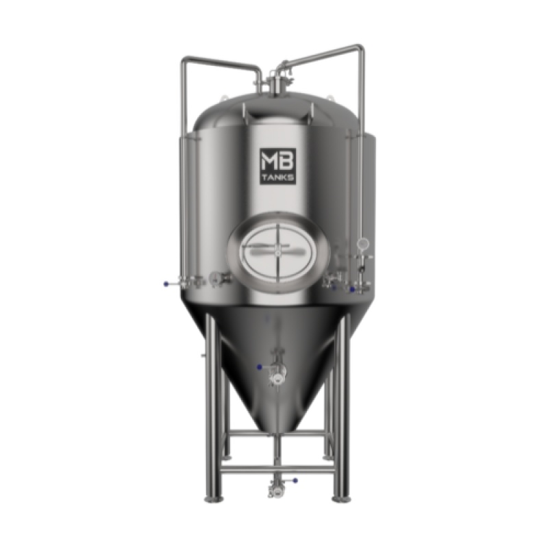 Mb® 15 Bbl Conical Unitank Fermenter | T.C. Sanitary Ports | All ...