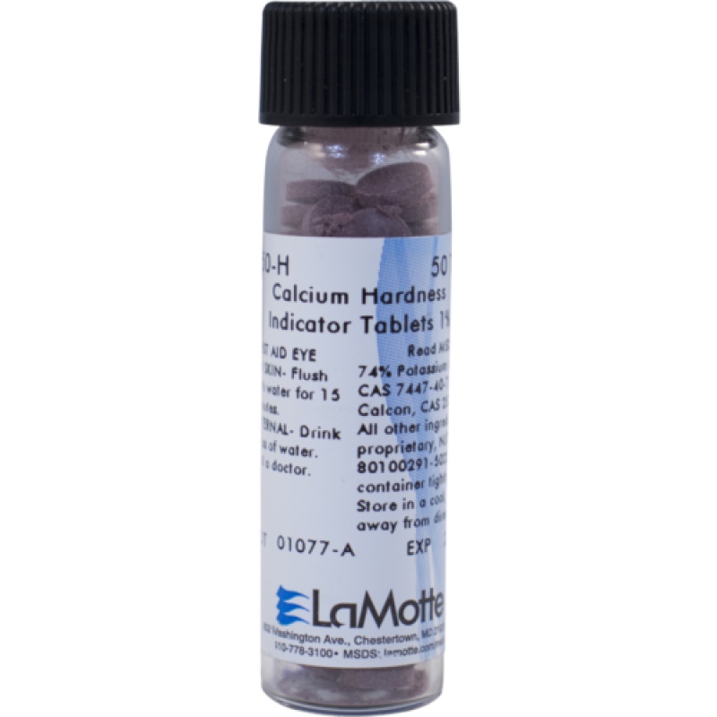 Calcium Hardness Indicator Tablets - Lamotte Water Test Reagent (T-5250-H)