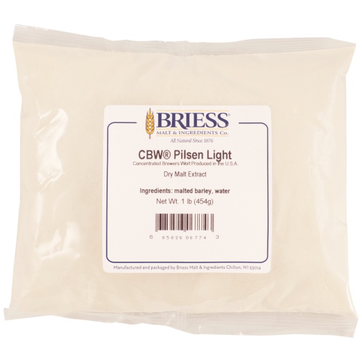 Briess Cbw® Pilsen Light | Concentrated Brewers Wort | Dry Malt Extract ...