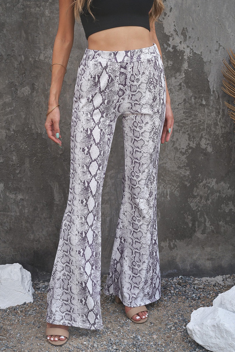 Modeshe Snakeskin Wide Legs Pants - Buy Online