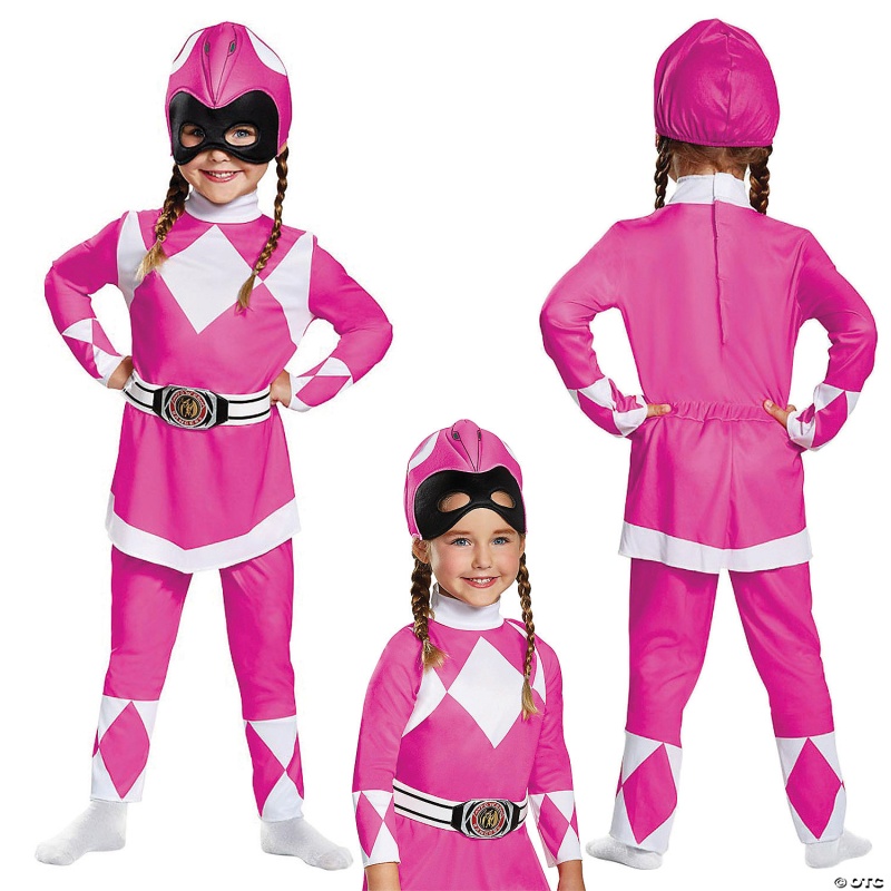 Buy Girl’s Classic Power Rangers Pink Ranger Costume Online