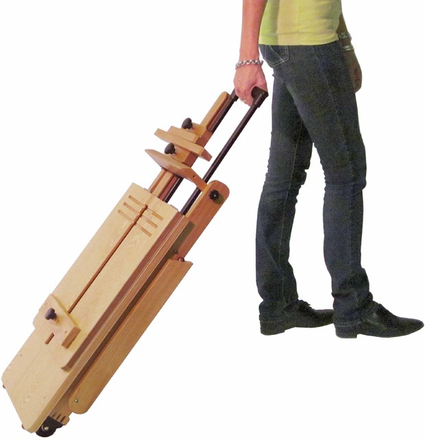 Martin Universal Design® Mobile Bench Easel With Pulling Handle