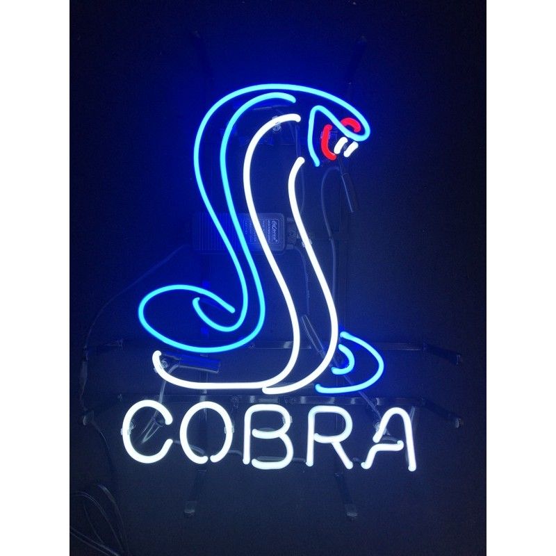 Buy Cobra Neon Bar Sign Online - Janeonco - Ultimate Mustang Decor