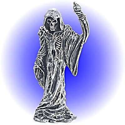 Buy Lead Free Grim Reaper with Scepter Pewter Figurine Online