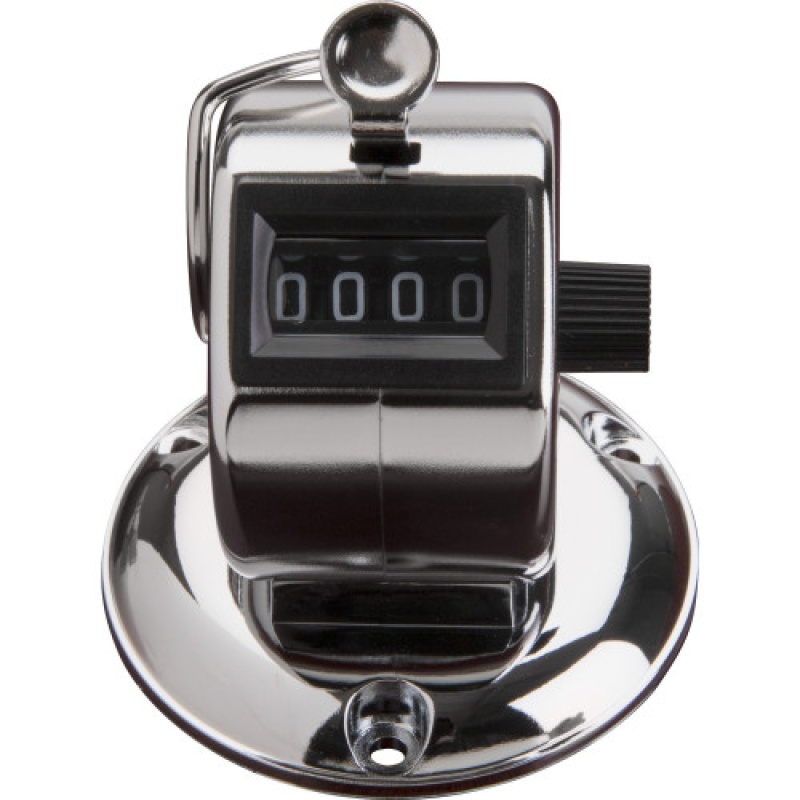 Sparco Tally Counters 4 Digit - Finger Ring - Desktop - Chrome Plated ...