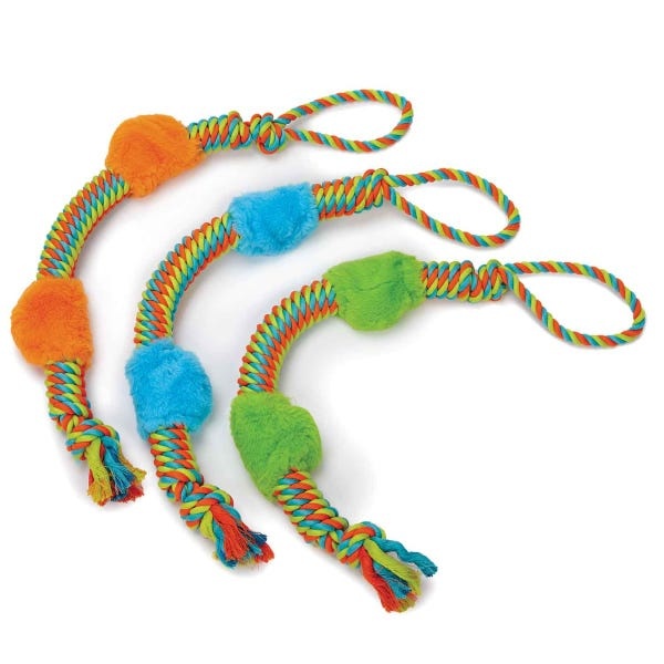 Buy Chomper Plush Rope Tugs for Dogs Online - Interactive Play Toy
