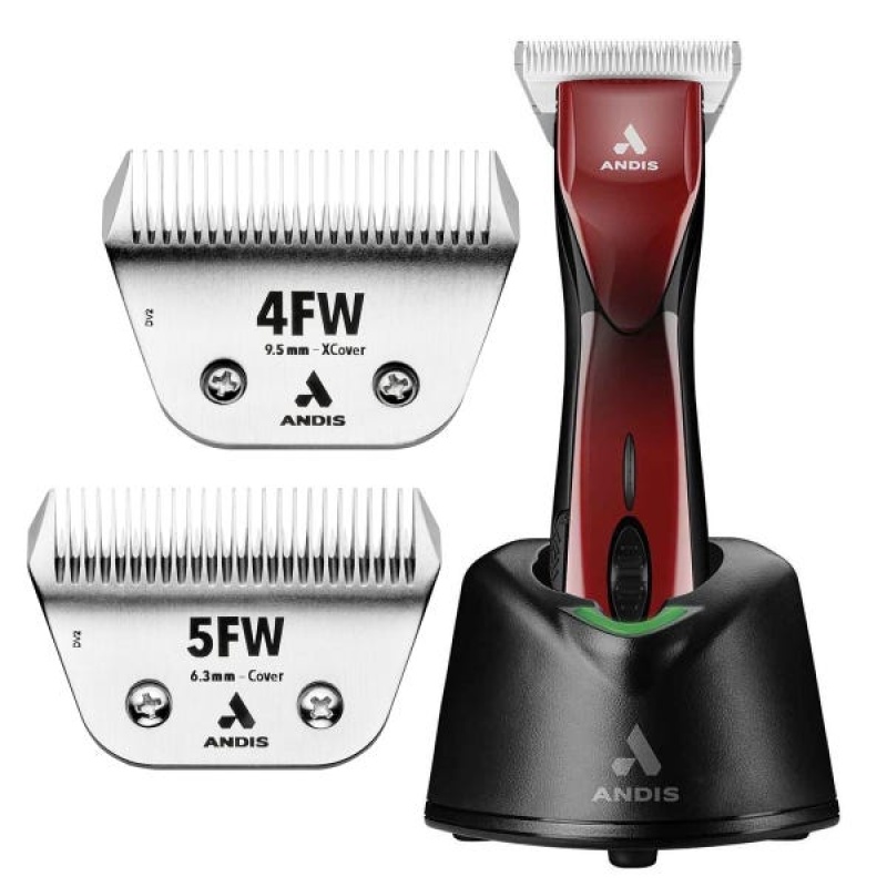 Andis Zr Ii Red Clipper Wide Blade Kit