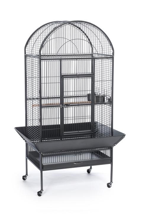 Large Dome Top Cage - Black