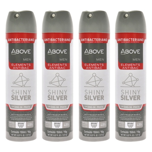 48 Hours Elements Antibac Antiperspirant Deodorant - Shine Silver ...