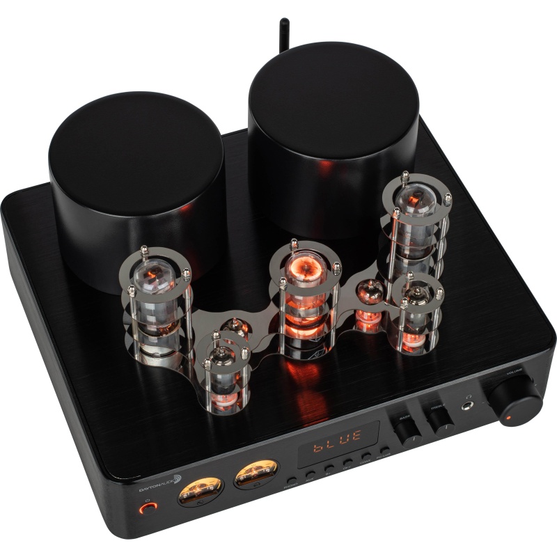 Dayton Audio Hta200 Integrated Stereo Hybrid Tube Amplifier 200 Watts