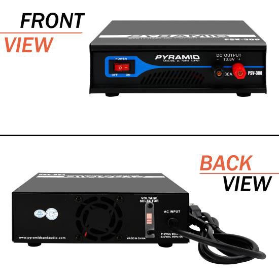 Pyramid Psv300 13.8V 30A Compact Bench Switching Dc Power Supply