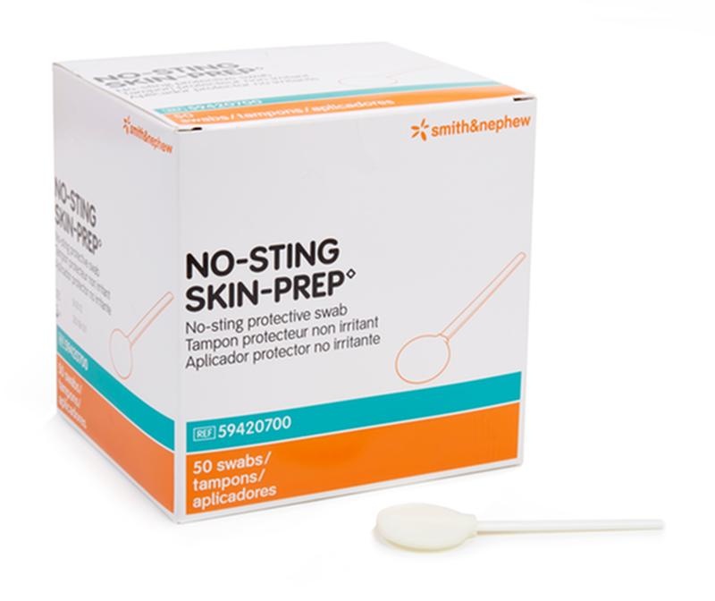 Bx/50 No Sting Skin-Prep Swabsticks