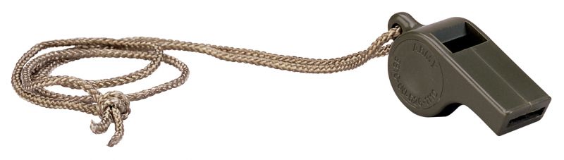 Rothco G.I. Style Police Whistle. Color: Olive Drab