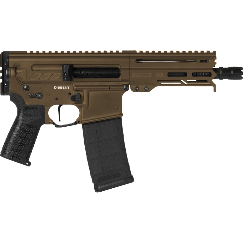 Cmmg, Dissent Mk4, Semi-Automatic Pistol, 300 Blackout, 6.5" Barrel ...