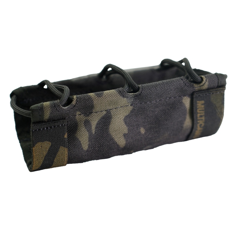 Grovtec, Rail Wrap, Rail Cover, 6" Long, Multicam Black