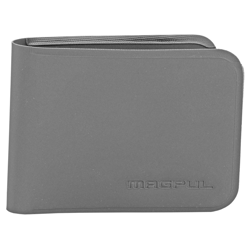 Magpul Industries, Daka Bifold Wallet, 4.125" X 3.05", Polymer Fabric, Gray