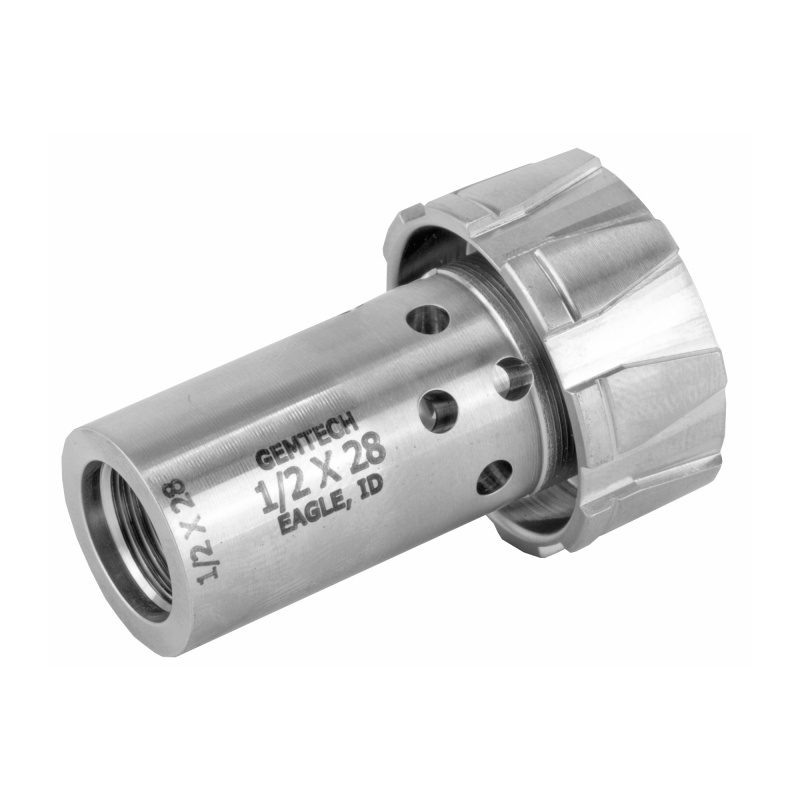 Gemtech, Gm-45/Blackside Threaded Piston Adapter, 1/2 X 28 Thread Pitch