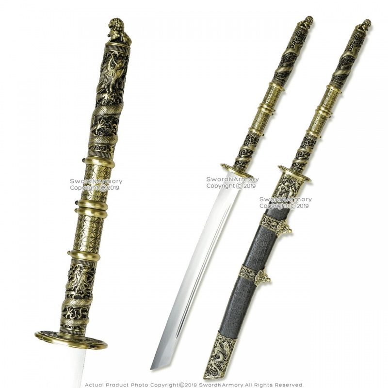 Emperor Kangxi Sword Saber Chinese Dao Broadsword Qing Dynasty Ancient ...