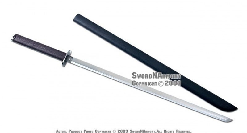 Leonardo Dual Ninja Swords With Back Carrying Scabbard