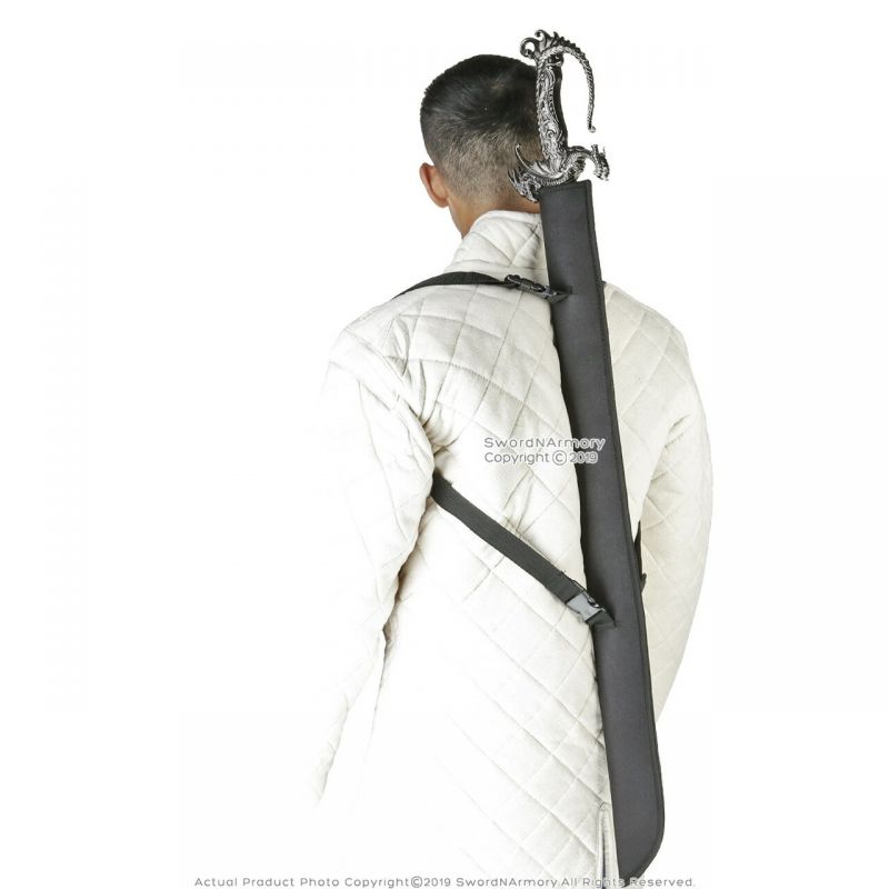 Large Nylon Sword Sheath Carrying Case For Katana Bokken Shinai Foam Swords