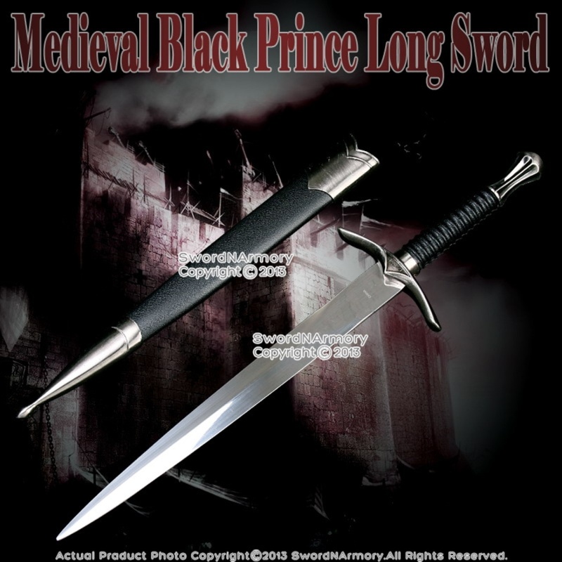 Medieval Knight's Short Sword Fantasy Dagger With Sheath Movie Replica ...