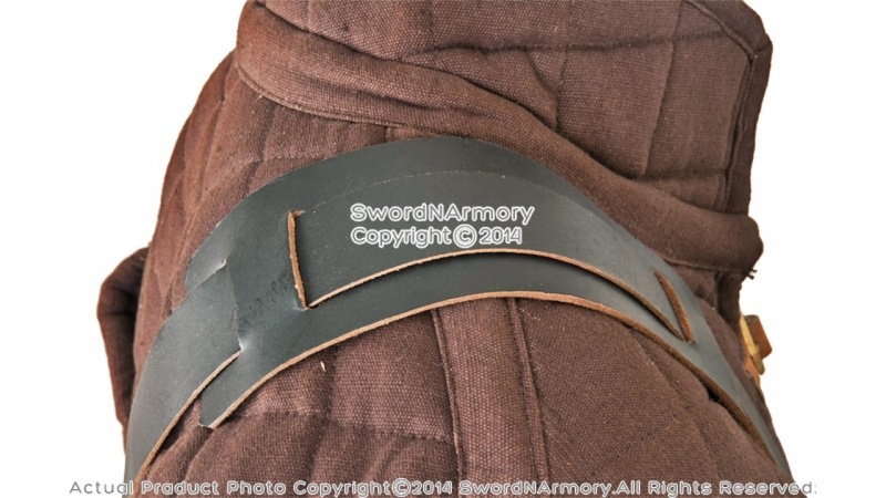Medieval Renaissance Genuine Leather Waist Shoulder Sword Belt Frog ...