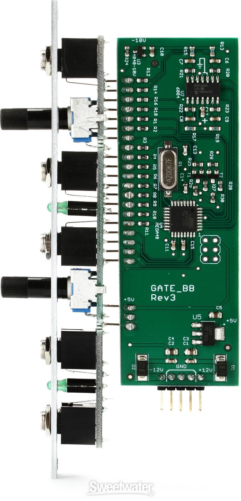 2Hp Div Eurorack Clock Divider Module - Silver