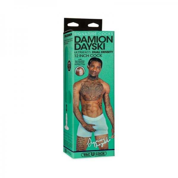 Signature Cocks Damion Dayski Ultraskyn Cock With Removable Vac U Lock