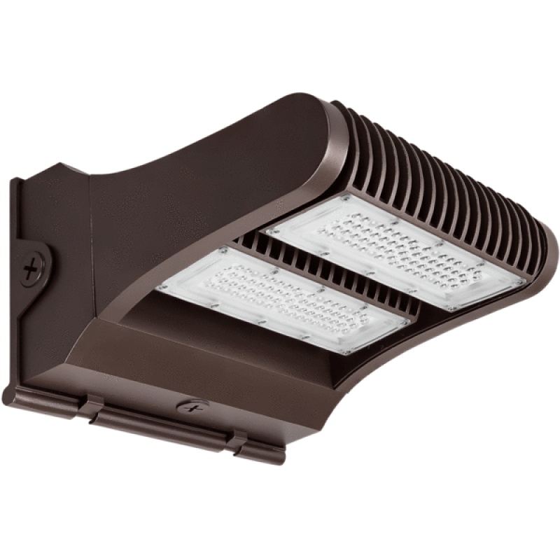 16,500 Lumen Max - 120 Watt Max - Wattage Selectable Rotatable Led Wall ...